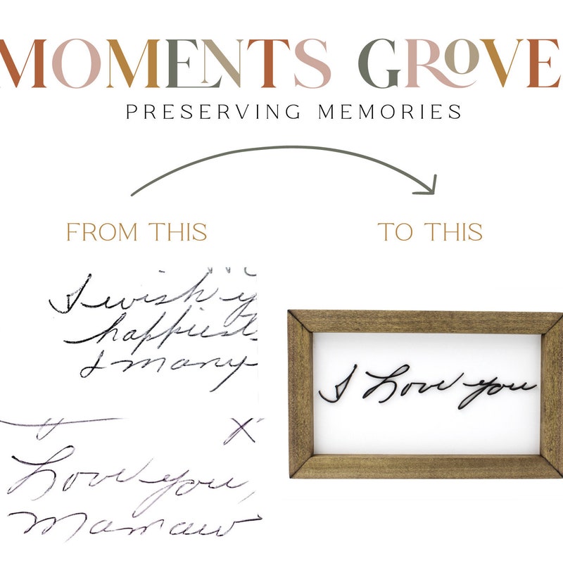 Handwritten Sign - Etsy