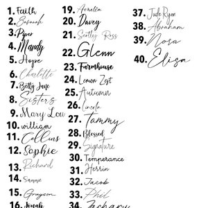 Custom Family Portrait Line Art Wood Framed Sign - Etsy