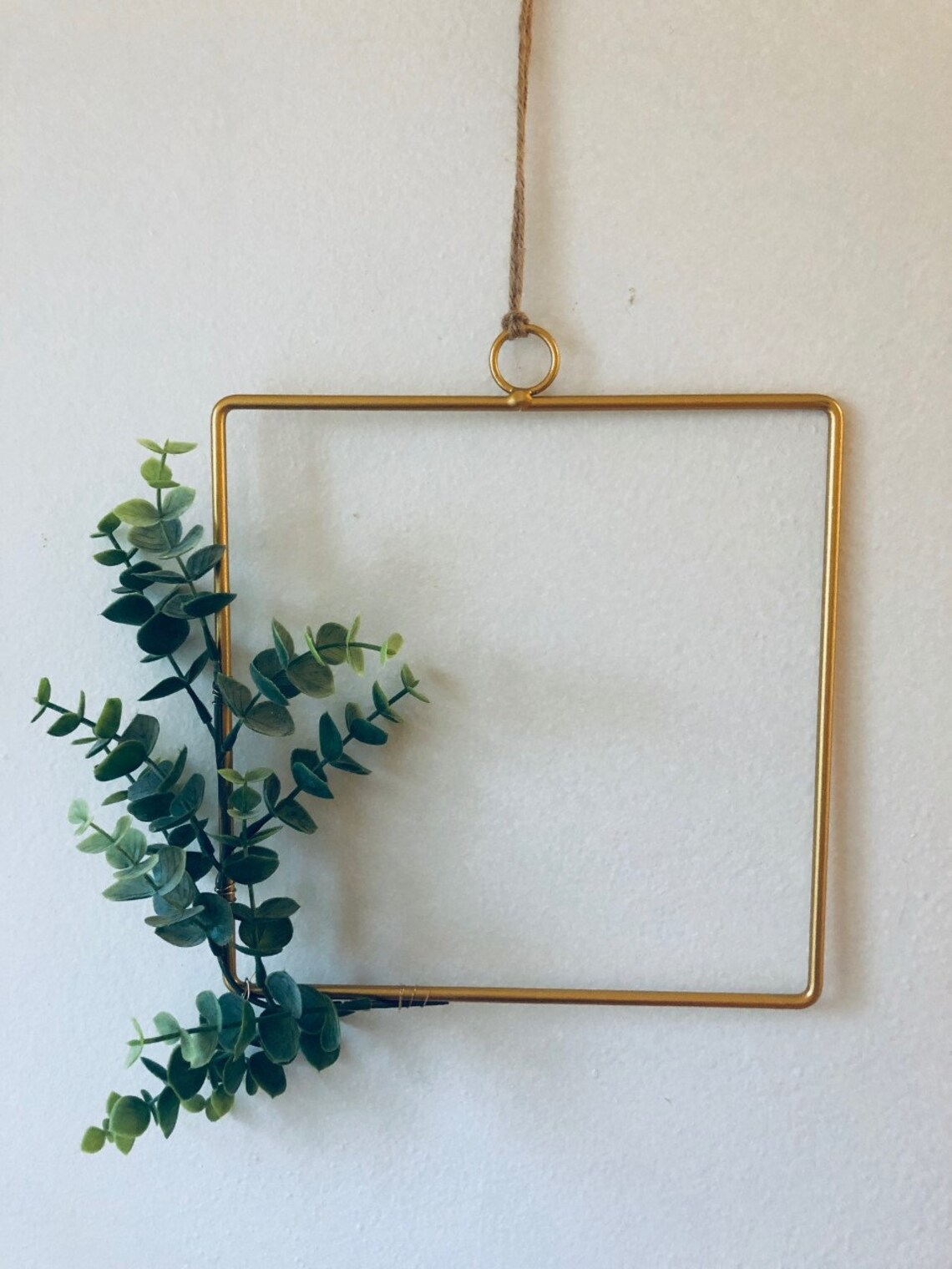 Limited Edition Set of 3 Geometric Shapes Metal Hoop Wreath - Etsy