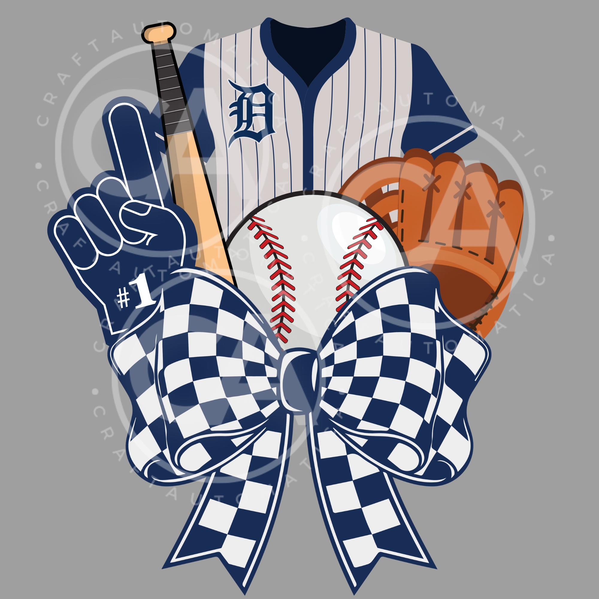 Detroit Baseball Icons PNG - Etsy