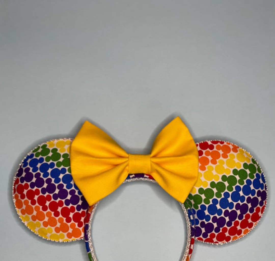 Pride Mickey|| Rainbow Mickey Ears|| Colorful Ears - Etsy