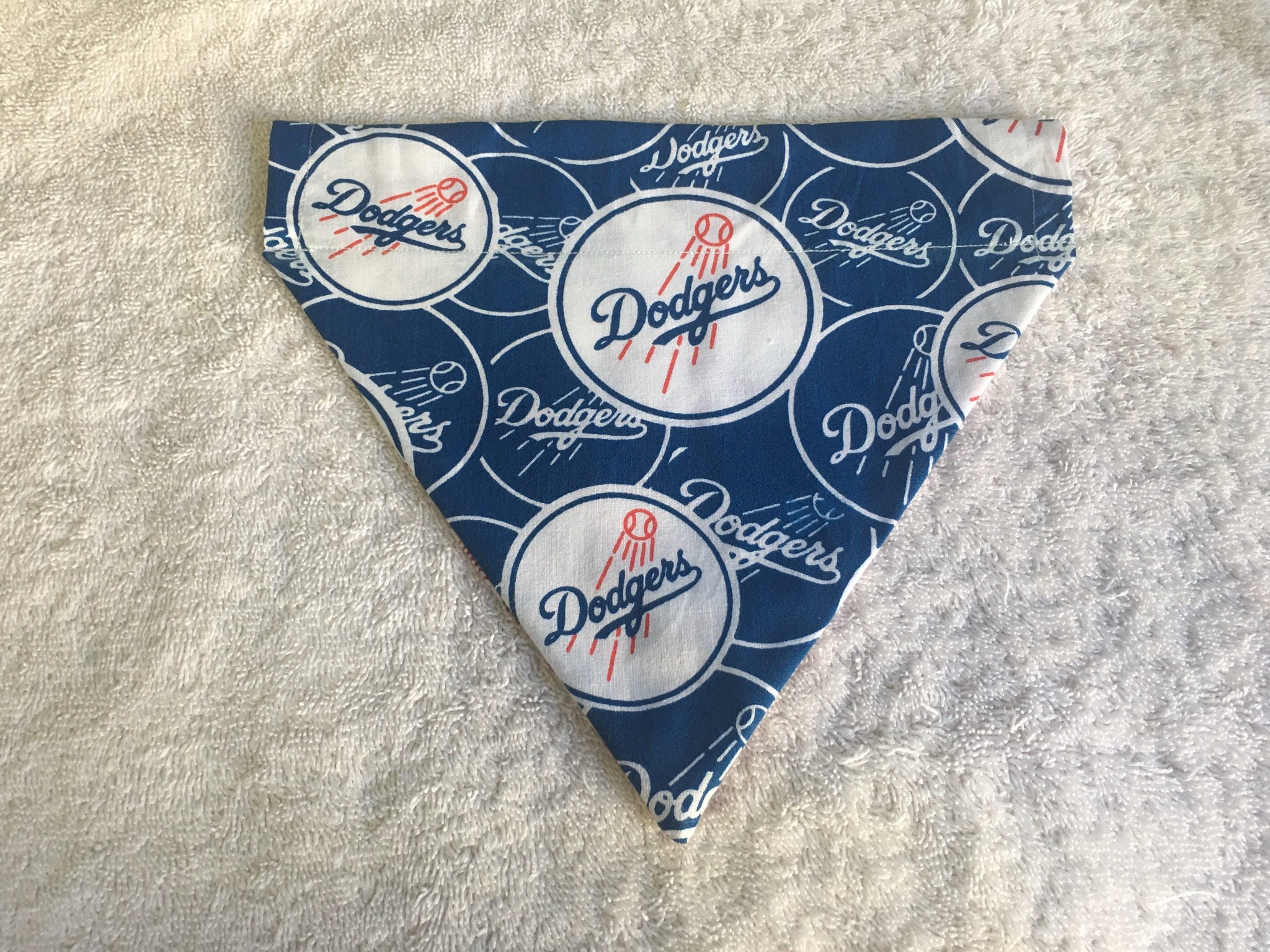 MLB Reversible Pet Bandana Los Angeles Dodgers LA Circles - Etsy