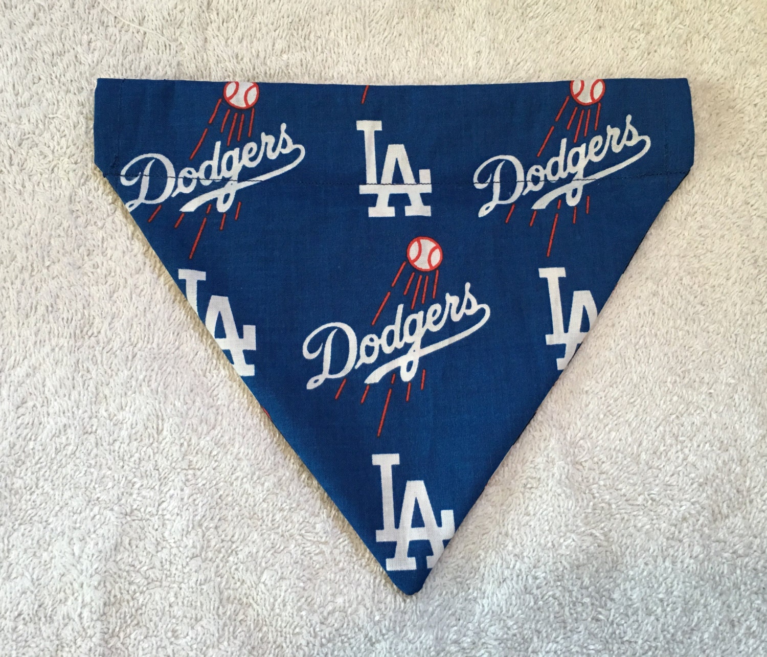 MLB Reversible Pet Bandana Los Angeles Dodgers LA Baseball - Etsy