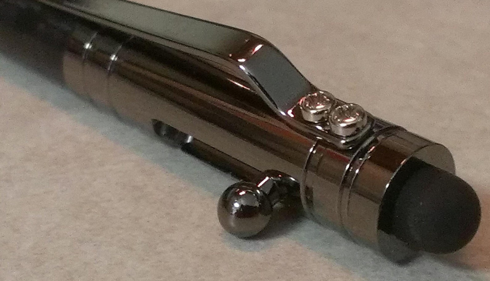 Handmade Tactical Bolt Action Tec Pen With Gun Metal and Carbon Fiber ...