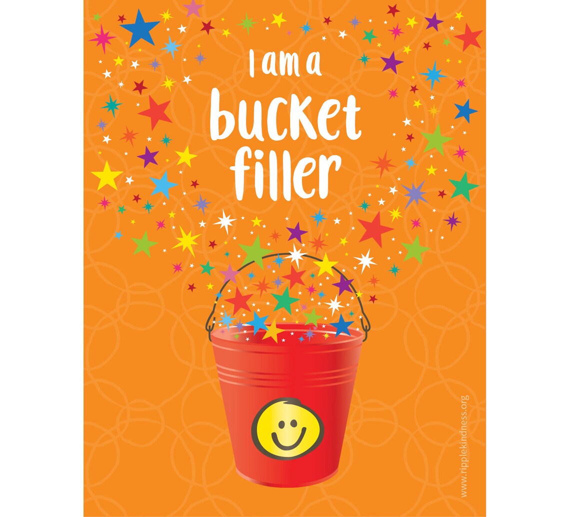 Bucket Filling - Children's Educational Recognition Fridge Magnets - 2 ...