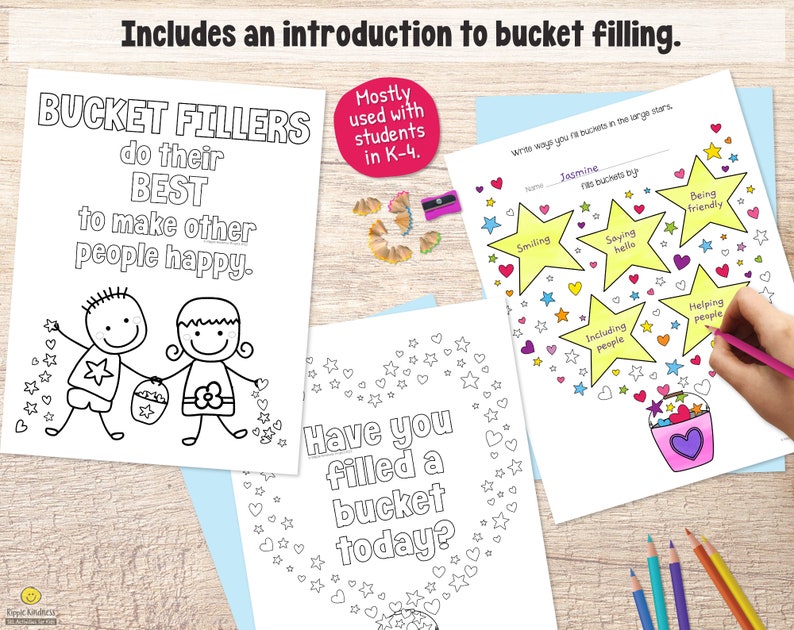 Printable Kindness Coloring Pages for Kids | Growth Mindset Worksheets ...