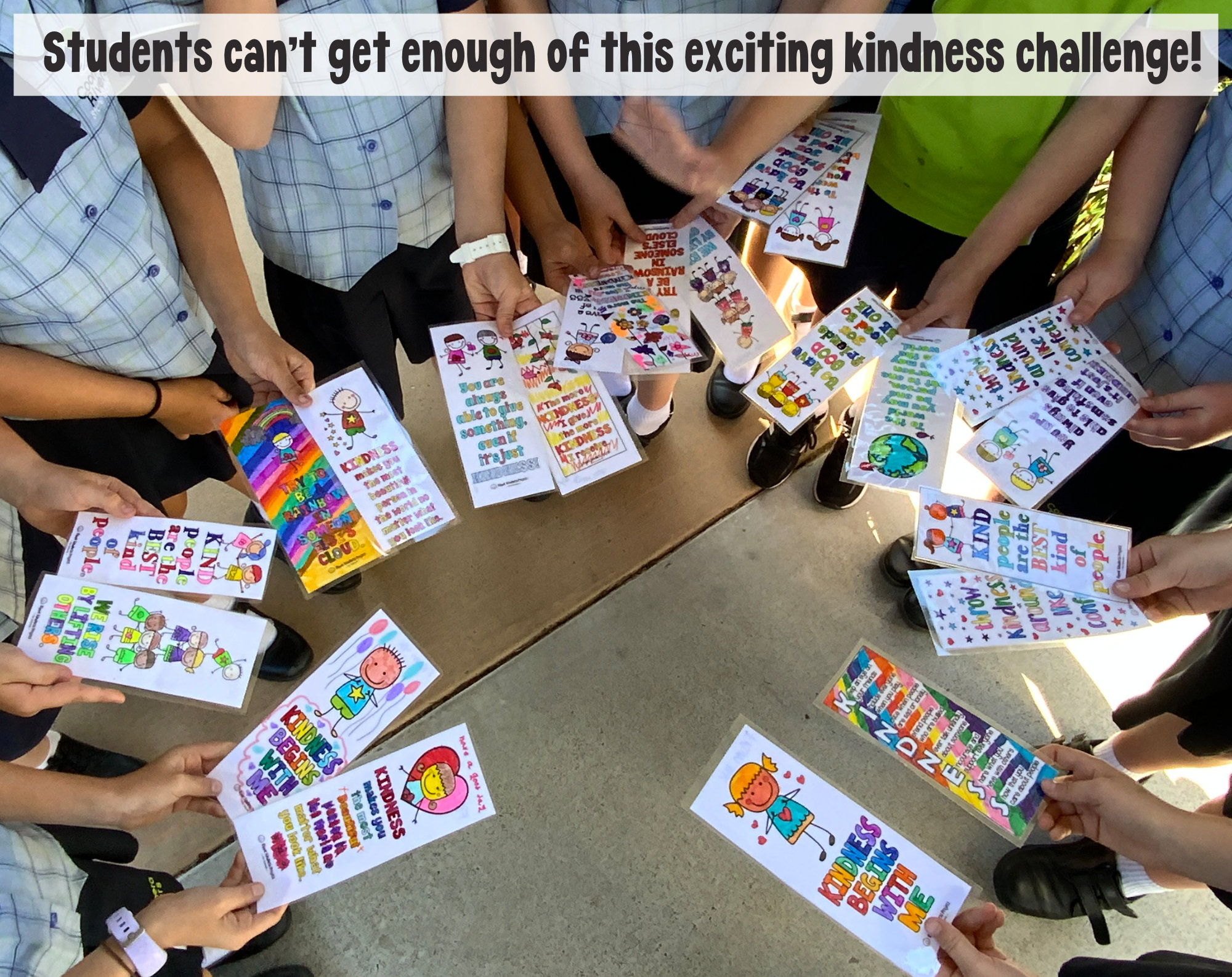 Kindness Bookmarks for Kids | Coloring Bookmarks | Kindness Day ...