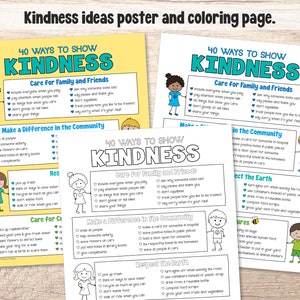 Editable Kindness Checklists for Kids - Customize Checklist Template in ...
