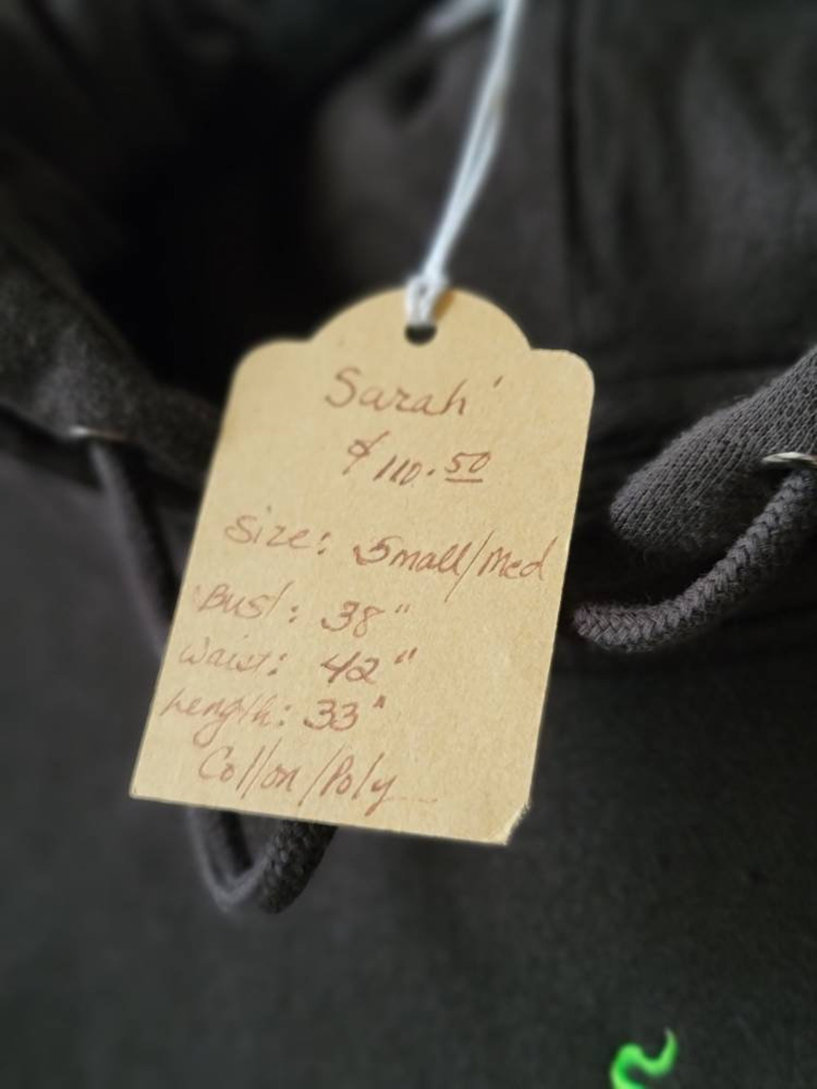 Hocus Pocus Upcycled Hoodie Dress A-line Hooded Sweatshirt Black ...