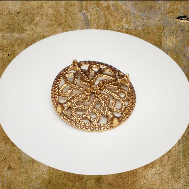 Bronze Shawl Pin - Etsy