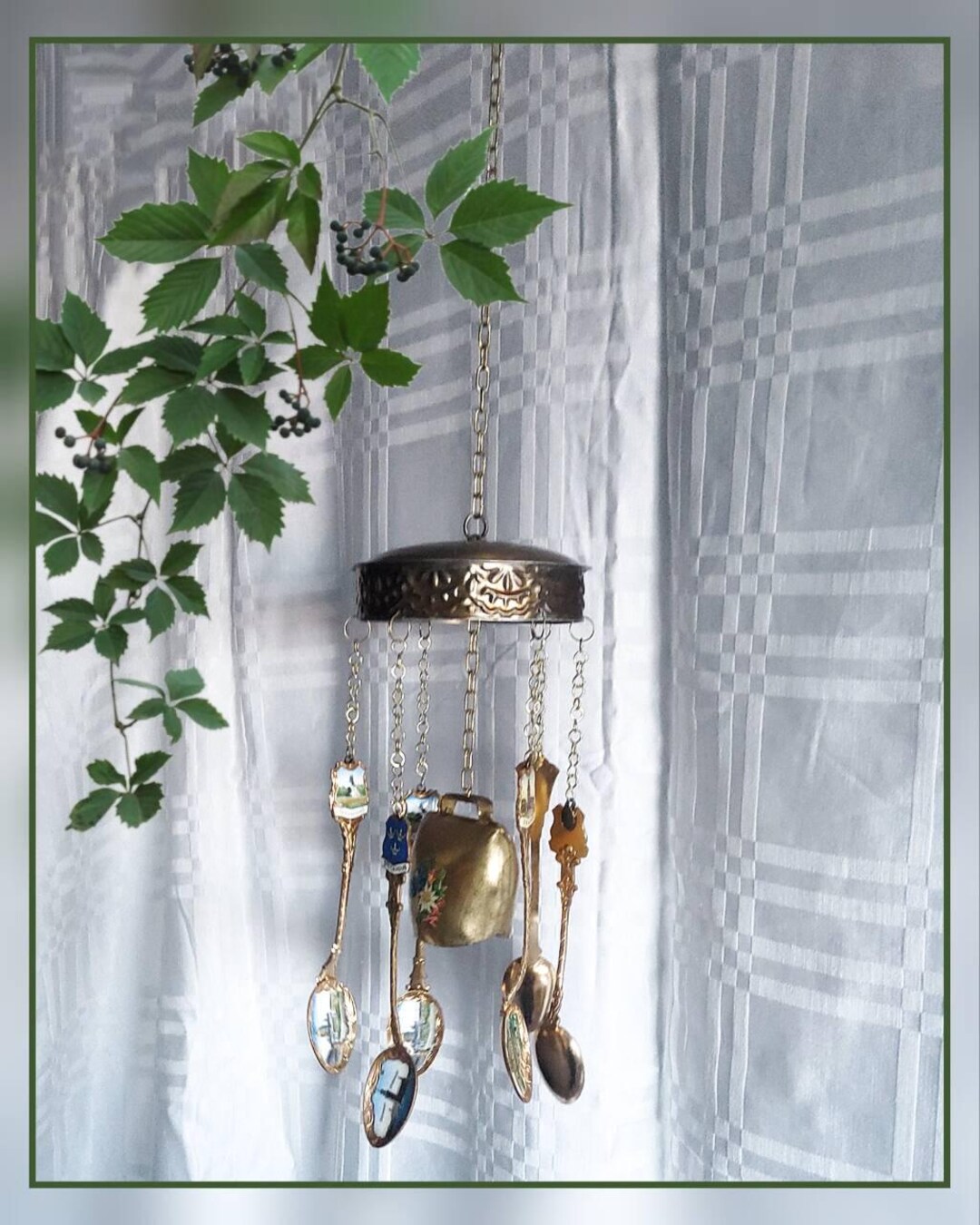 Recycled Upcycled Souvenir Spoons Windchimes - Etsy