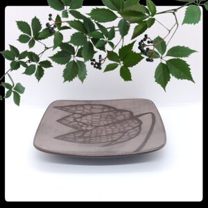 Vintage Finnish Pentik Studio Handmade Ceramic Fritillary Art Plate ...