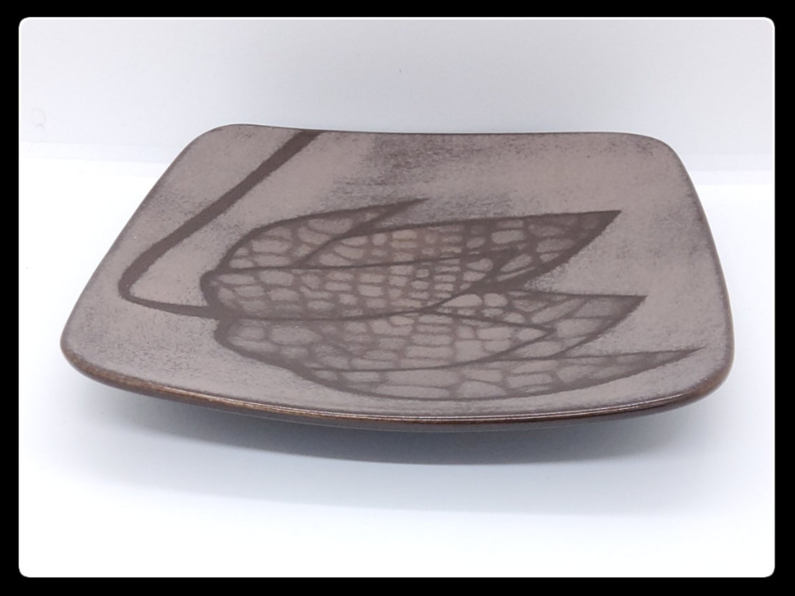 Vintage Finnish Pentik Studio Handmade Ceramic Fritillary Art Plate ...