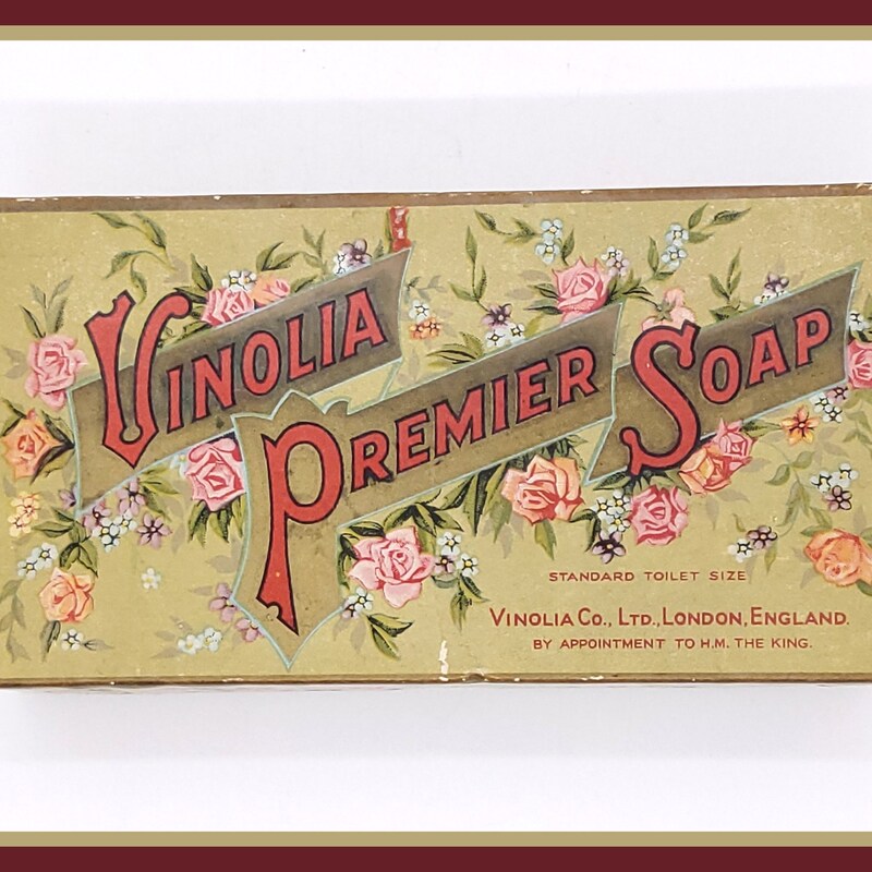 Antique Soap Box - Etsy