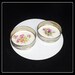Antique German BMF Pansy Pin or Ring Dishes a Pair - Etsy