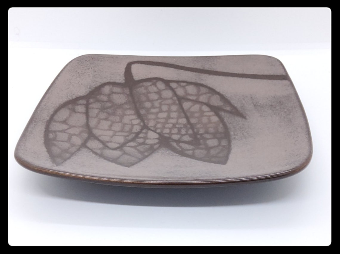 Vintage Finnish Pentik Studio Handmade Ceramic Fritillary Art Plate ...