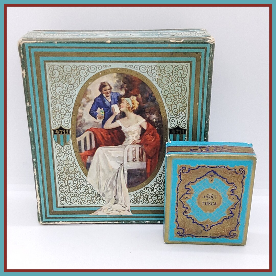 Vintage 4711 Tosca Two Empty Boxes - Etsy