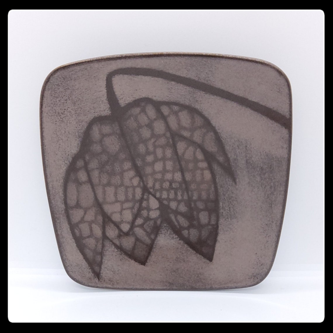 Vintage Finnish Pentik Studio Handmade Ceramic Fritillary Art Plate ...