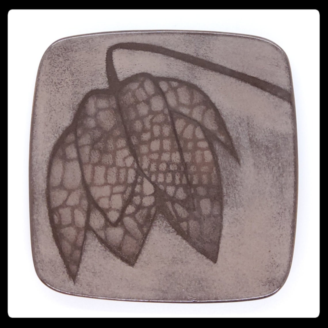 Vintage Finnish Pentik Studio Handmade Ceramic Fritillary Art Plate ...