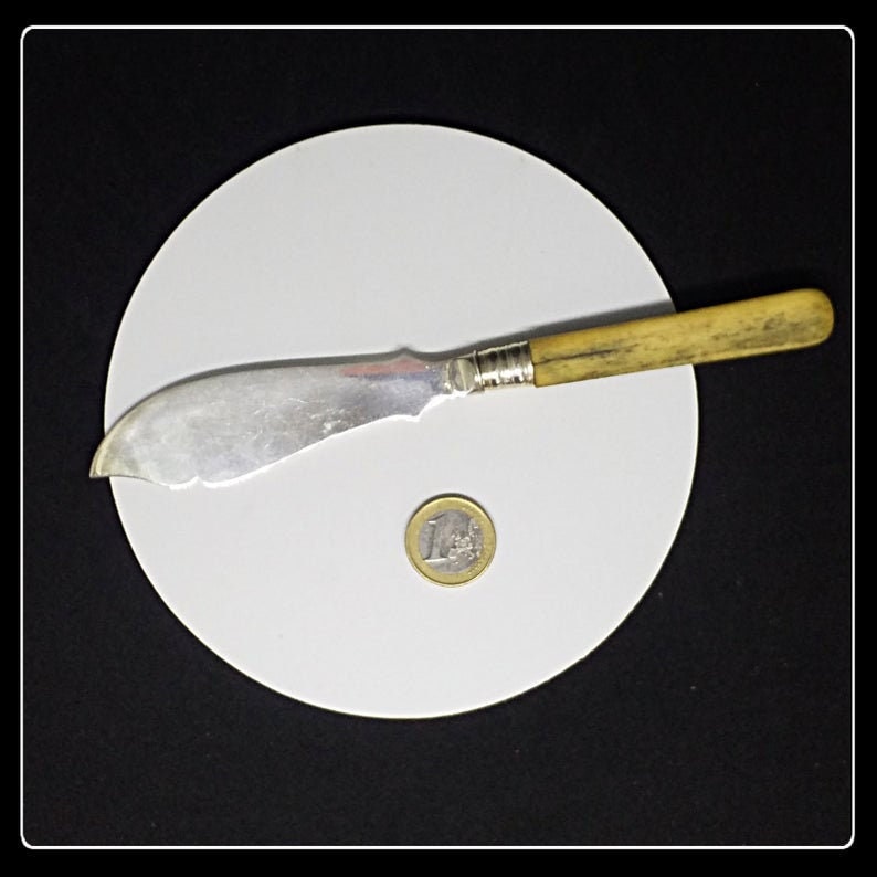 Antique Swedish Silver Engraved Butter Knife - Etsy