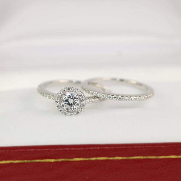 Wedding Ring Set - Etsy