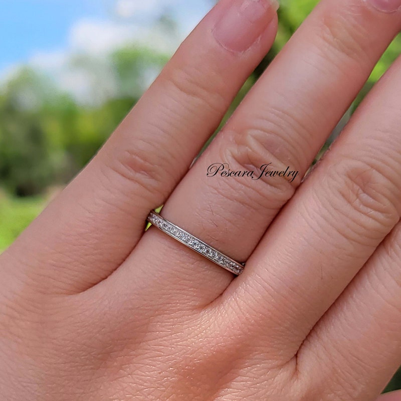 Round Cut Channel Band - Etsy