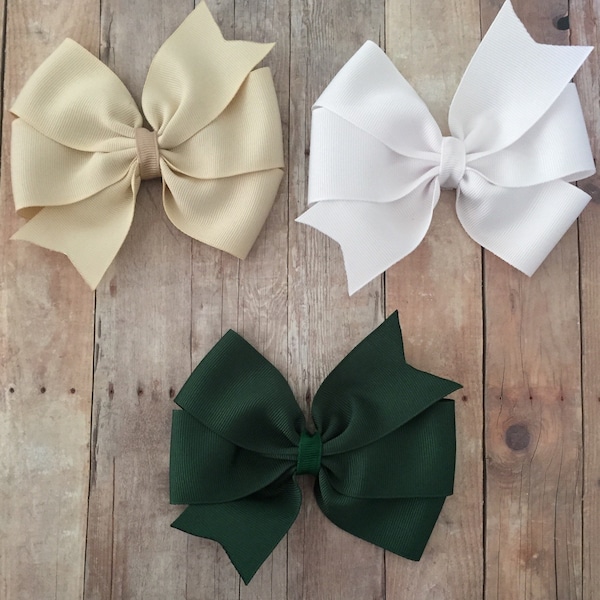 Uniform Hair Bow - Etsy