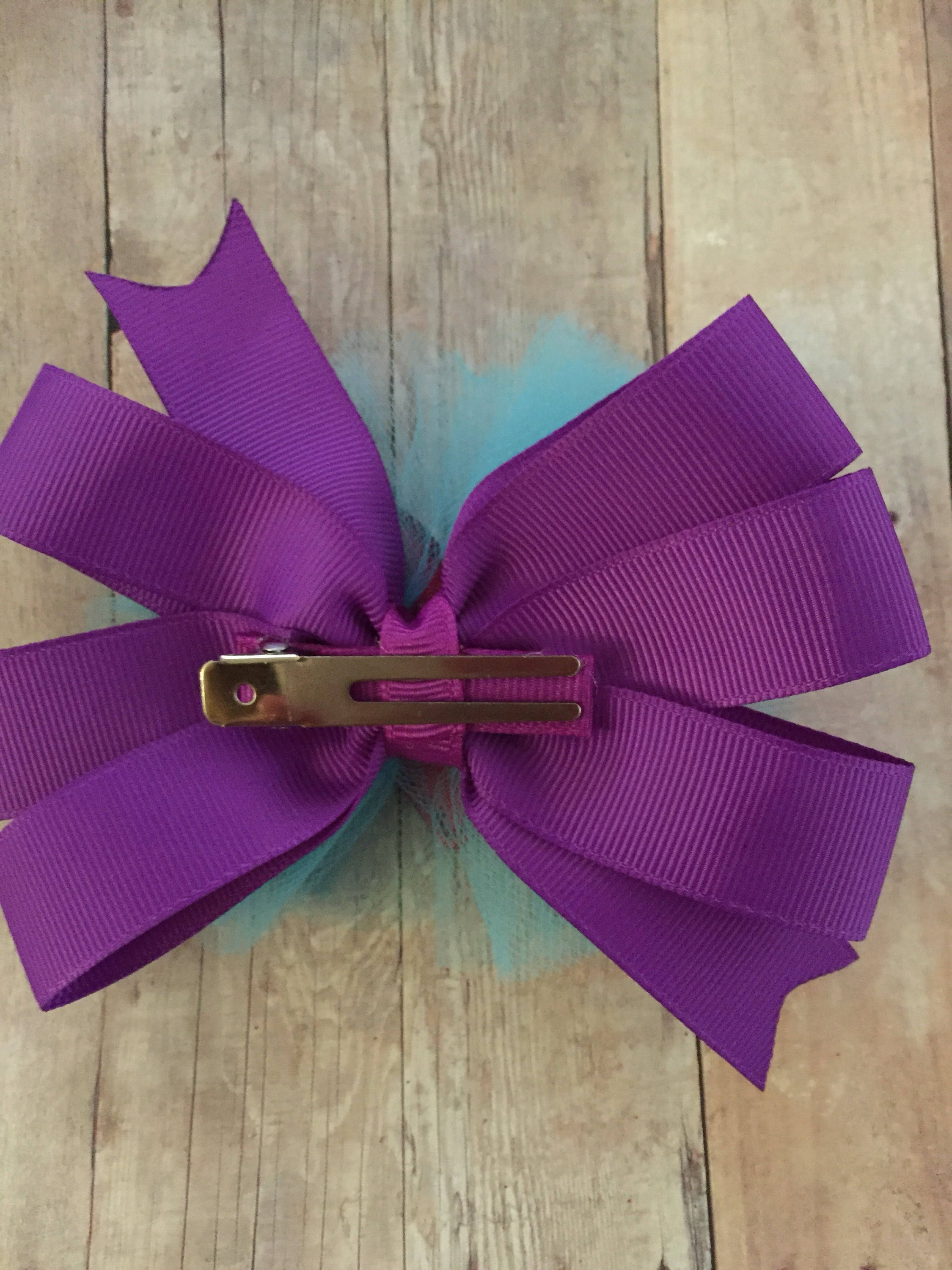 Rainbow Sequin Heart Bow Heart Hair Bow Pinwheel Bow Flip - Etsy