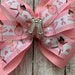 Ballerina Bow, Ballet Bow, Dance Bow, Pink Ballet Bow, Ballerina Hair ...