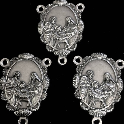 Jesus Nativity Christmas Holy Family Medal Set of 4 Medals for - Etsy