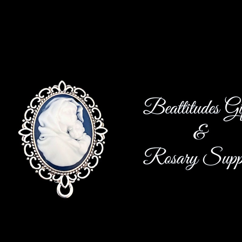 Catholic Rosary Cameo - Etsy
