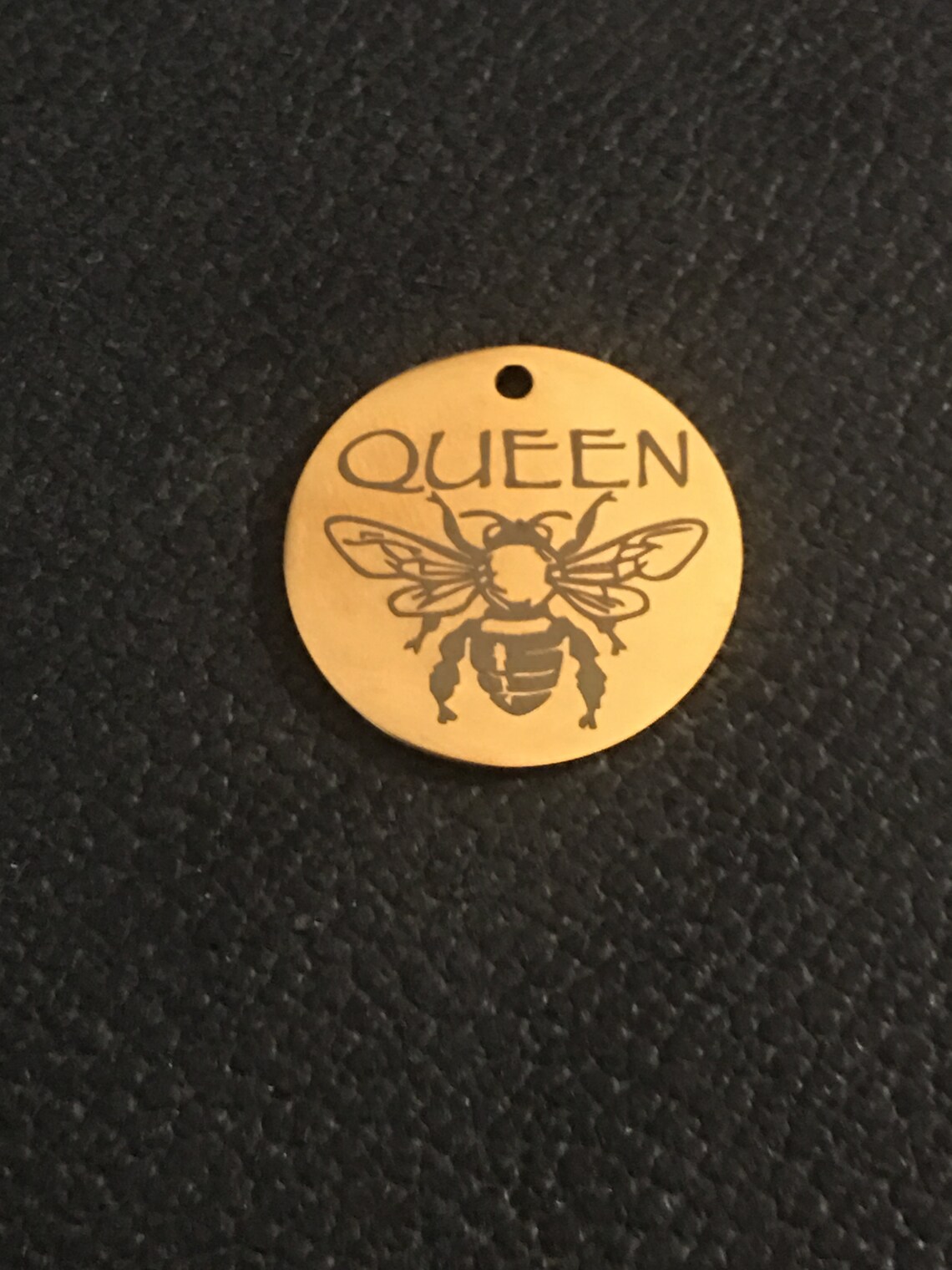 Queen Bee Charm Bright and Shiny Charm for Pendant or Other - Etsy