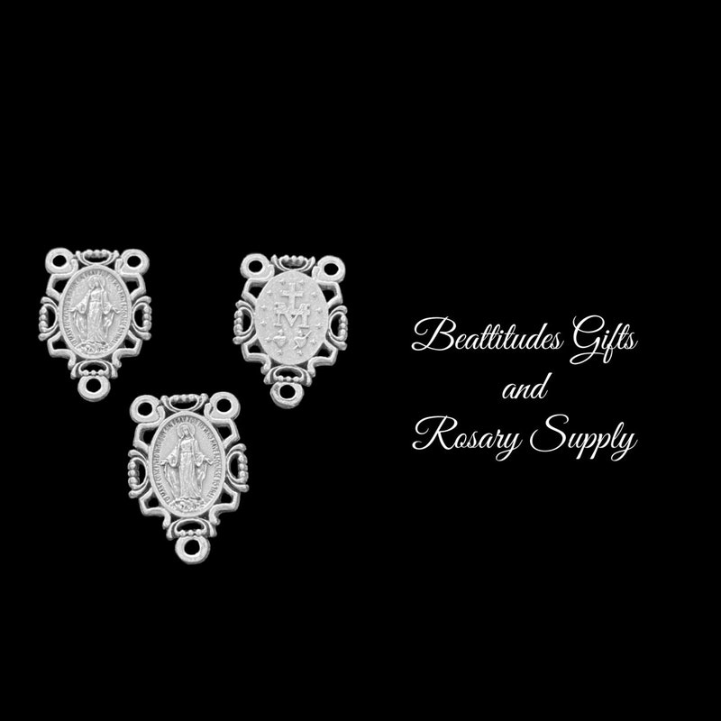 Madonna Connector Beads - Etsy