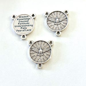 Holy Spirit Dove Rosary Center Piece for Chaplet Center the Seven Gifts ...