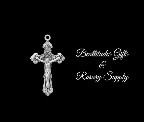 Cross And Rosary Design