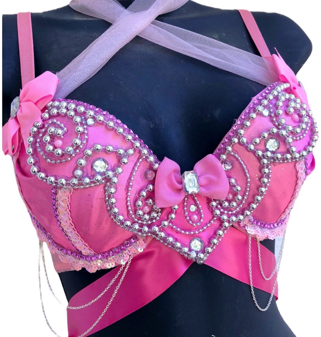 Princess Aurora Rave Bra Top made to Order Item: Featuring Classic ...