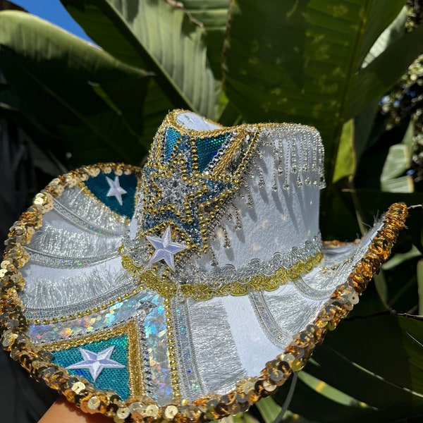 Rhinestone Cowboy Hat - Etsy