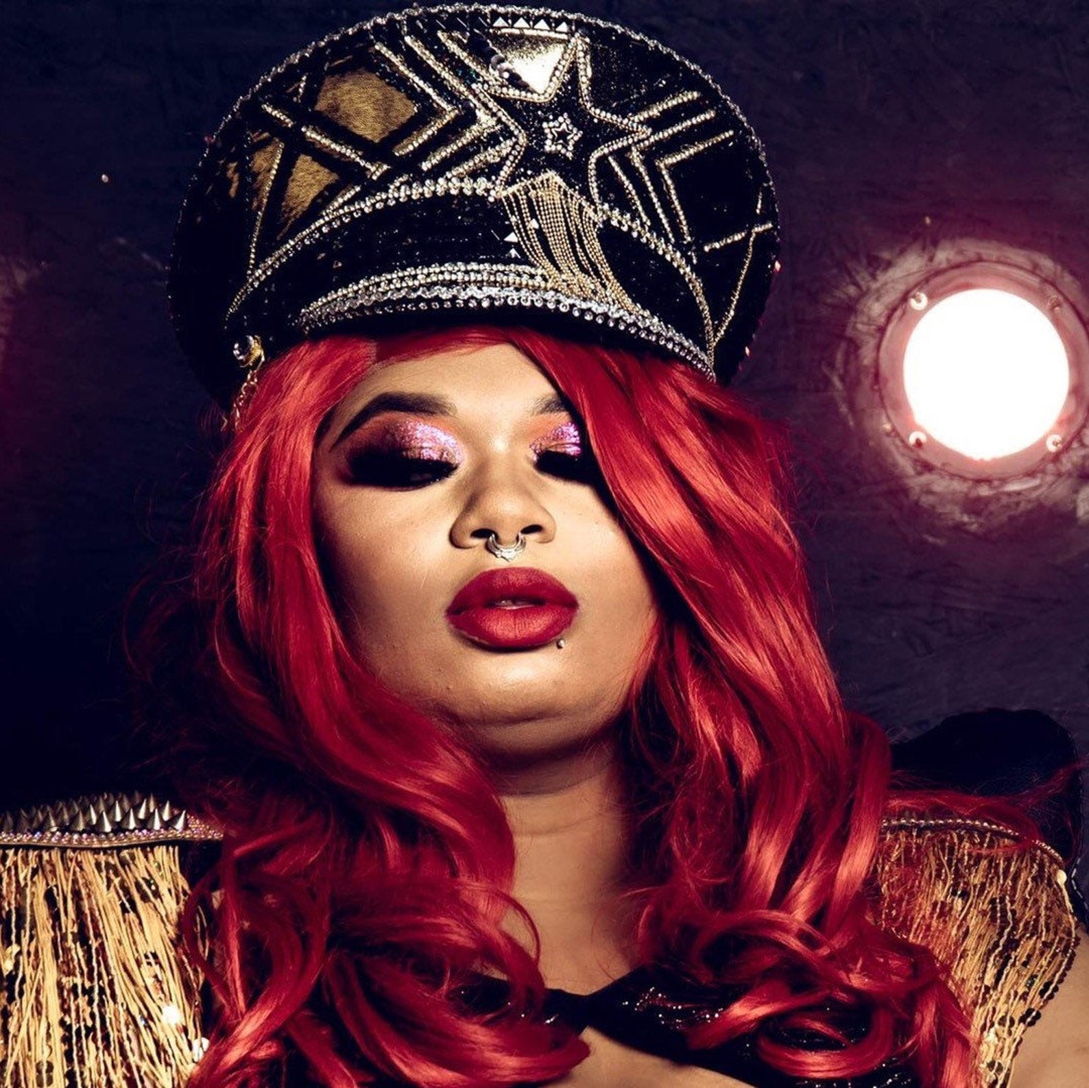 Celestial Stargazer Captain's Hat: Festival Hat Rave - Etsy