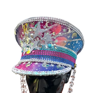 Supernova Stardust Captain's Hat (made to Order Item): Party Outfit ...