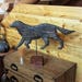 Folk Art Weather Vane Carved Wood Dog Retriever Signed Artist SR Tyler ...