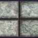 Vintage Maps, Digital Paper, 8.5x14 Blue Distressed Maps, Europe Maps ...