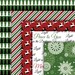 Christmas Digital Paper Pack Red Green Deer Stripes Quatrefoil Dots ...