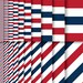 4th of July Digital Paper, Fourth of July, Red Blue Stripes, Patriotic ...