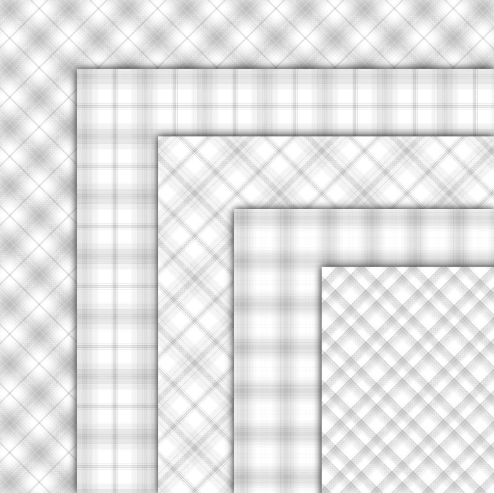 Plaid Overlays, Tartan Overlay, Transparent Plaid, Digital Scrapbooking ...