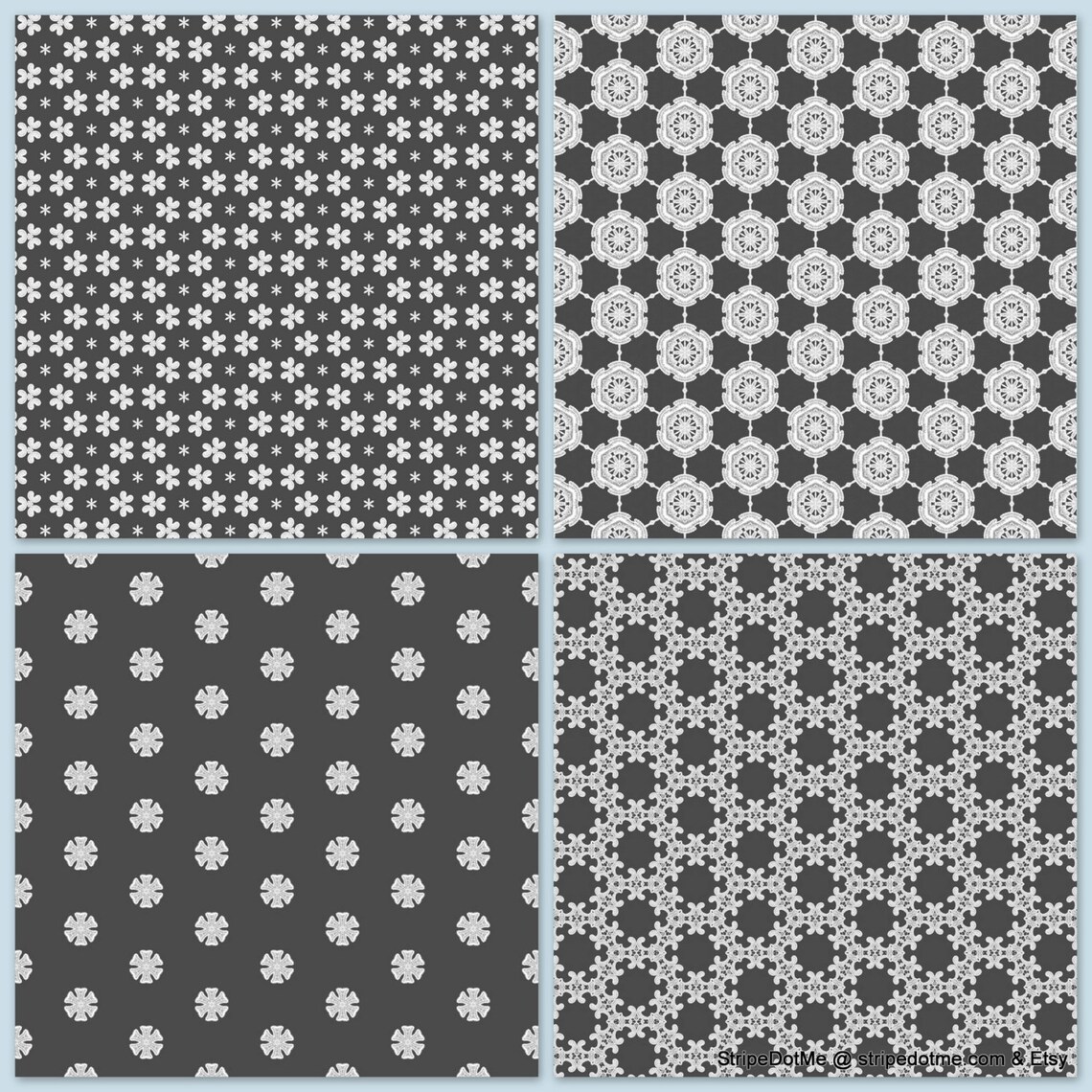 Lace Overlays Digital White Lace Patterns - Commercial Use 00157 - Etsy