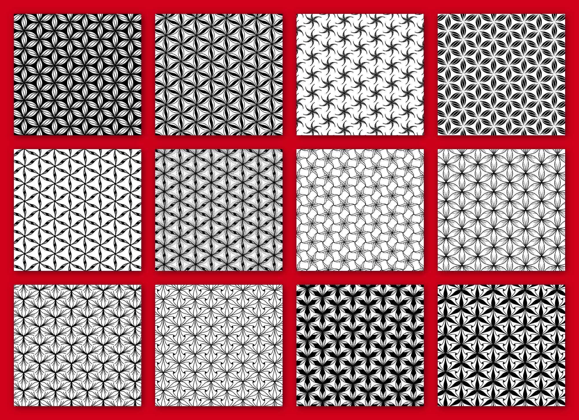 Digital Overlays, Floral Overlay, Transparent Paper, Digital ...