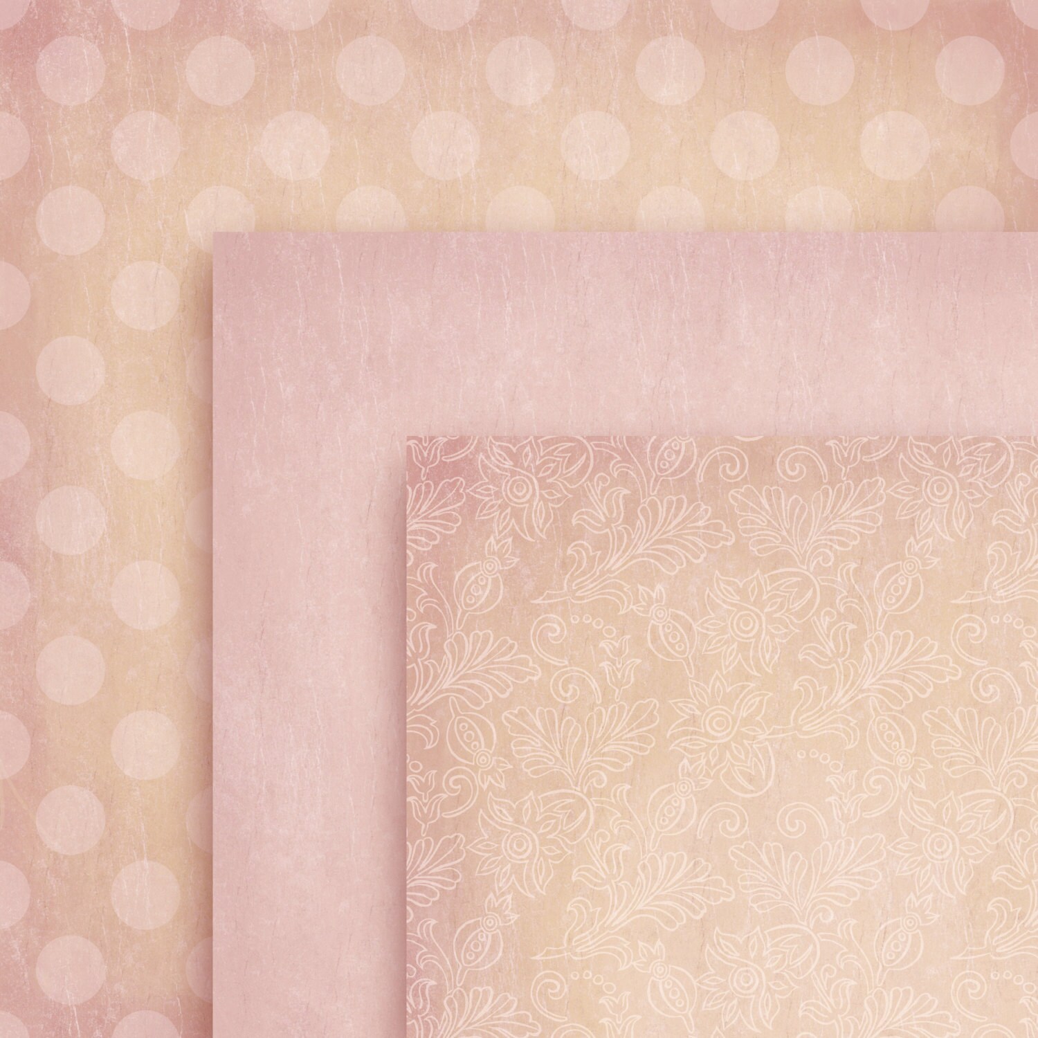 Pastel Digital Paper, Digital Paper Valentine, Digital Paper Commercial ...