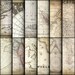 Vintage Maps Digital Paper 12 Designs Europe, Asia, Africa, America ...