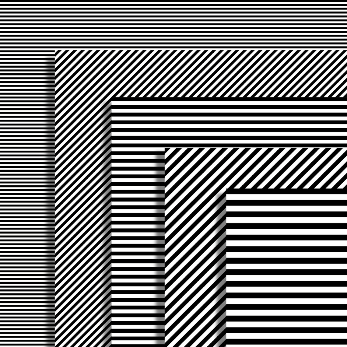 Stripes Overlays, Paper Overlays, Transparent Background, Fine Stripes ...