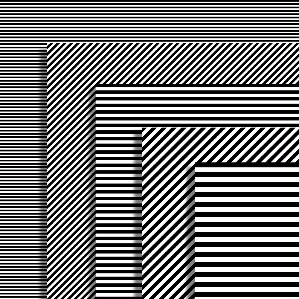 Stripes Overlays, Paper Overlays, Transparent Background, Fine Stripes ...